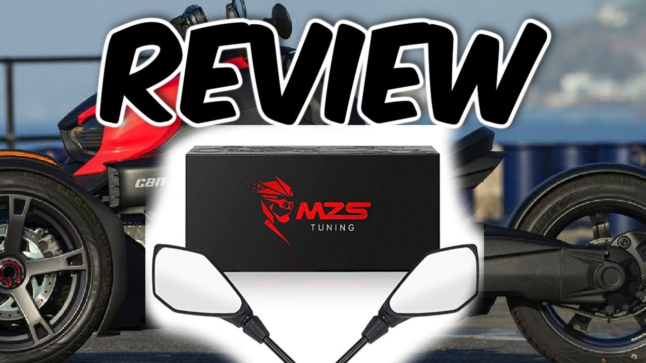 CAN AM RYKER - MZS ATV Mirrors Hawk-Eye Review - YouTube