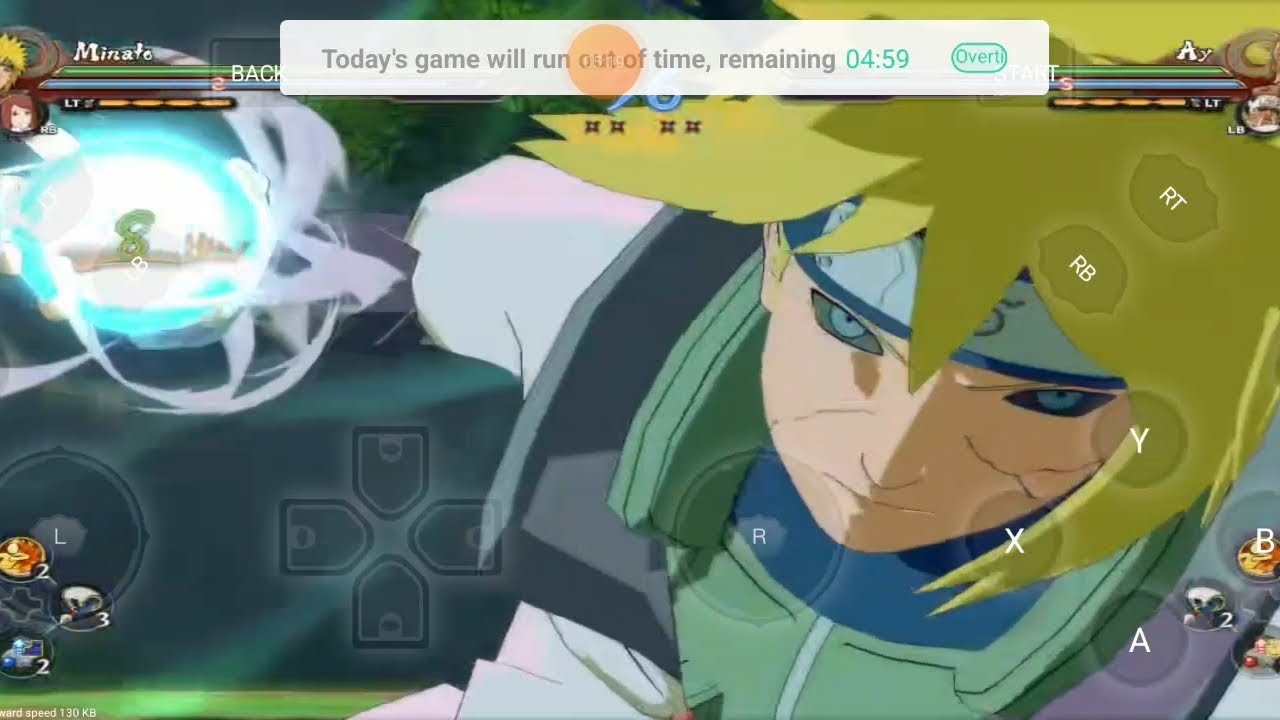 Minato,Naruto ,Kushina vs Ay,Killer Bee,Darui @etsgameplay23 #minato ...