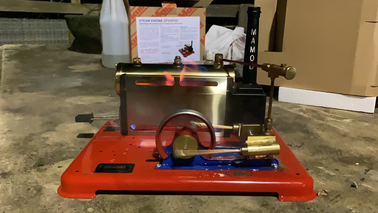 Brand New Mamod SP5 steam engine. Longer video to come. - YouTube