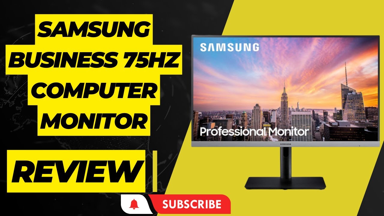 Productivity Meets Clarity: Samsung Business S24R650FDN Monitor Review ...