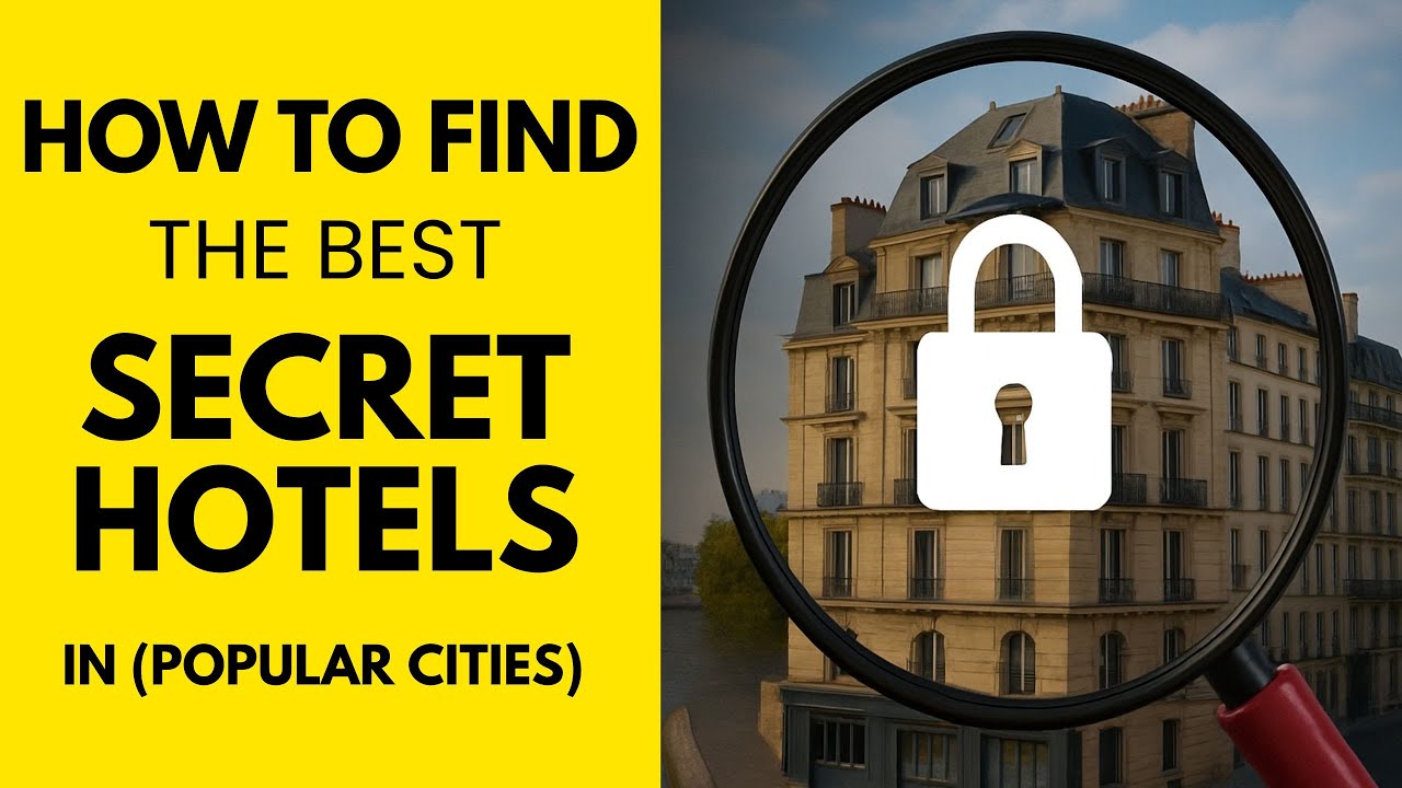 How to Find the Best Secret Hotels in (Popular City) - YouTube