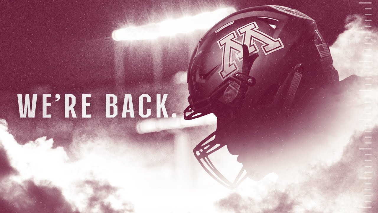 Minnesota Football - "We're Back" (Preseason Trailer) - YouTube