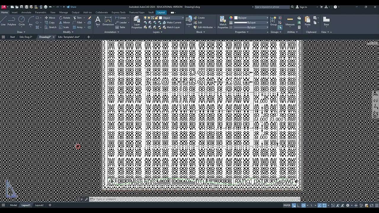 AutoCAD Model Space vs Paper Space - YouTube