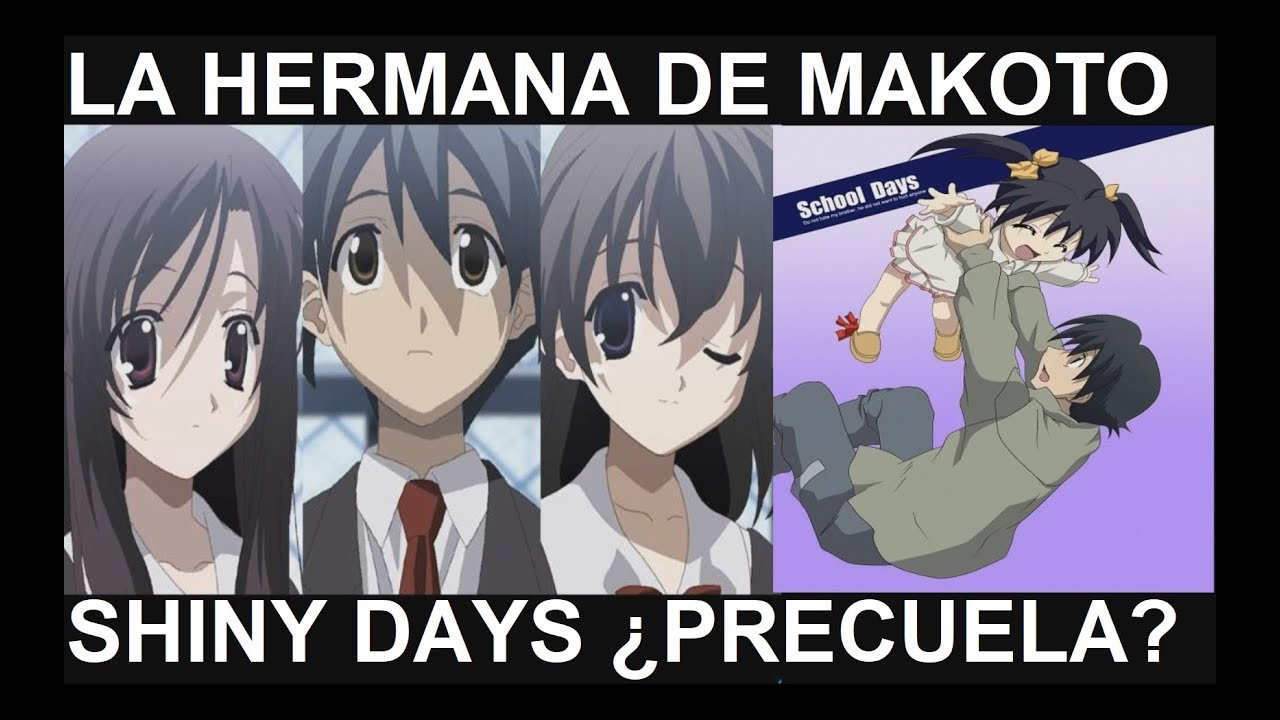 SHINY DAYS ¿PRECUELA, SECUELA O SPIN OFF DE SCHOOL DAYS? APARECE LA ...
