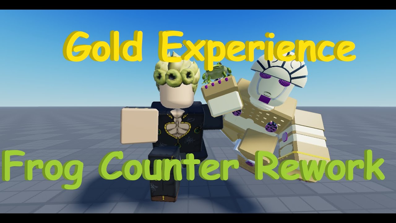 [YBA] Gold Experience Frog Counter Concept - YouTube