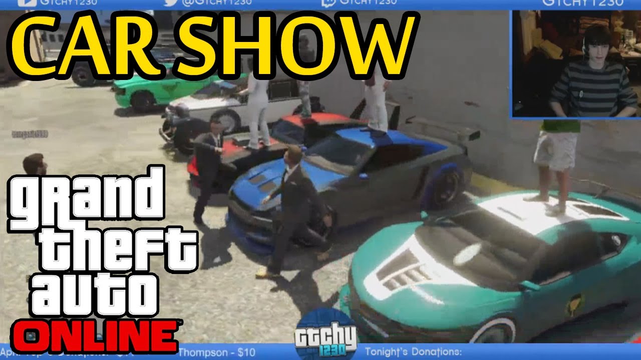 GTA 5 - Epic Car Show w/ Subscribers! Livestream Highlight! (GTA V ...