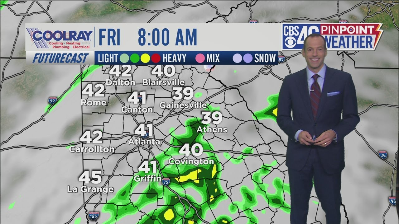 Friday early weather forecast - YouTube