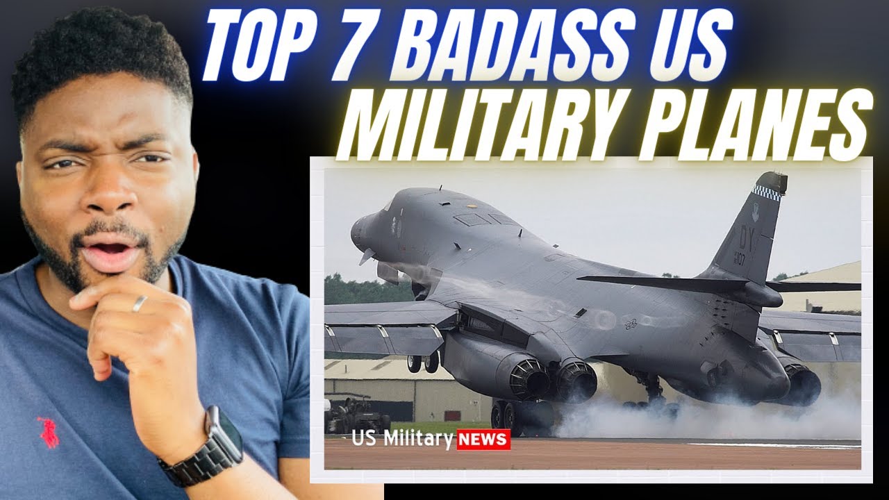 Brit Reacts To THE TOP 7 MOST BADASS PLANES OF THE US MILITARY! - YouTube