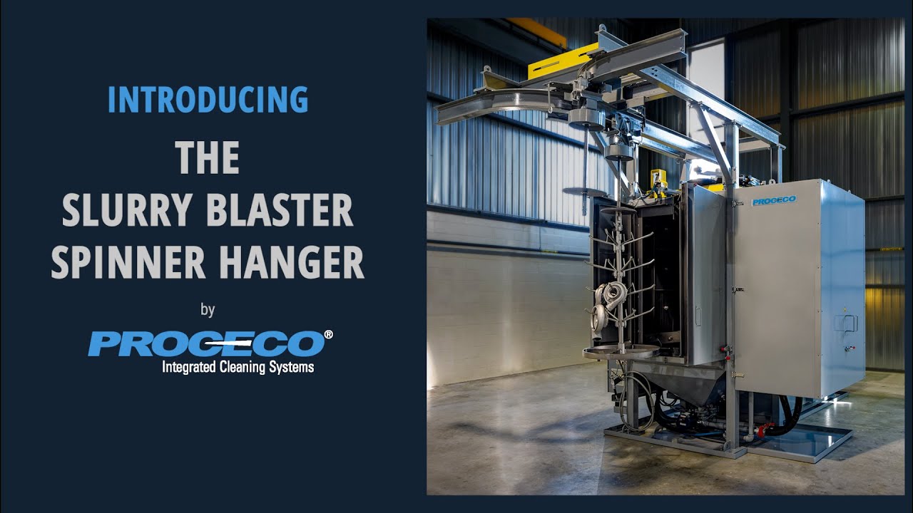PROCECO Slurry Blaster Spinner Hanger – Industrial-Strength Wet Blast ...