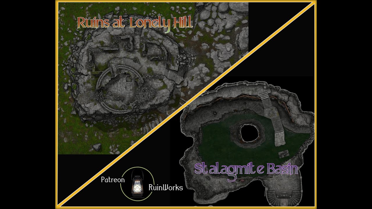 March 2024 releases - Stactite Basin and The Ruins at Lonely Hill ...
