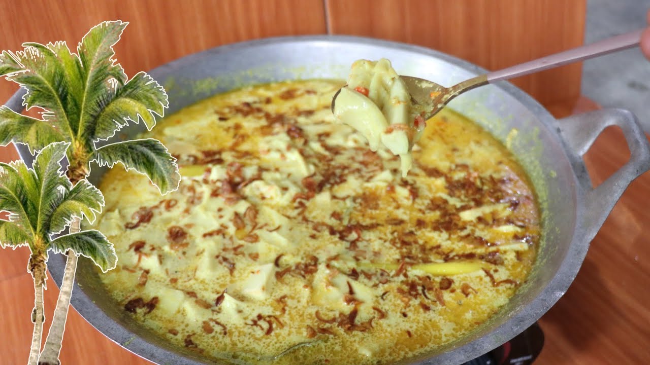 SAYUR LANGKA YANG SUDAH JARANG DI TEMUI || Resep sayur umbut kelapa ...