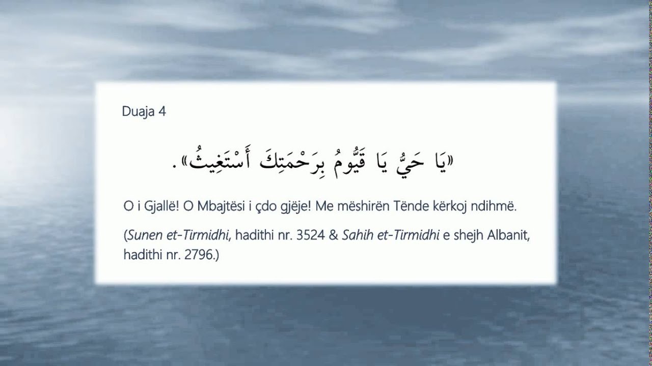 4.Dua nga Sunneti - YouTube