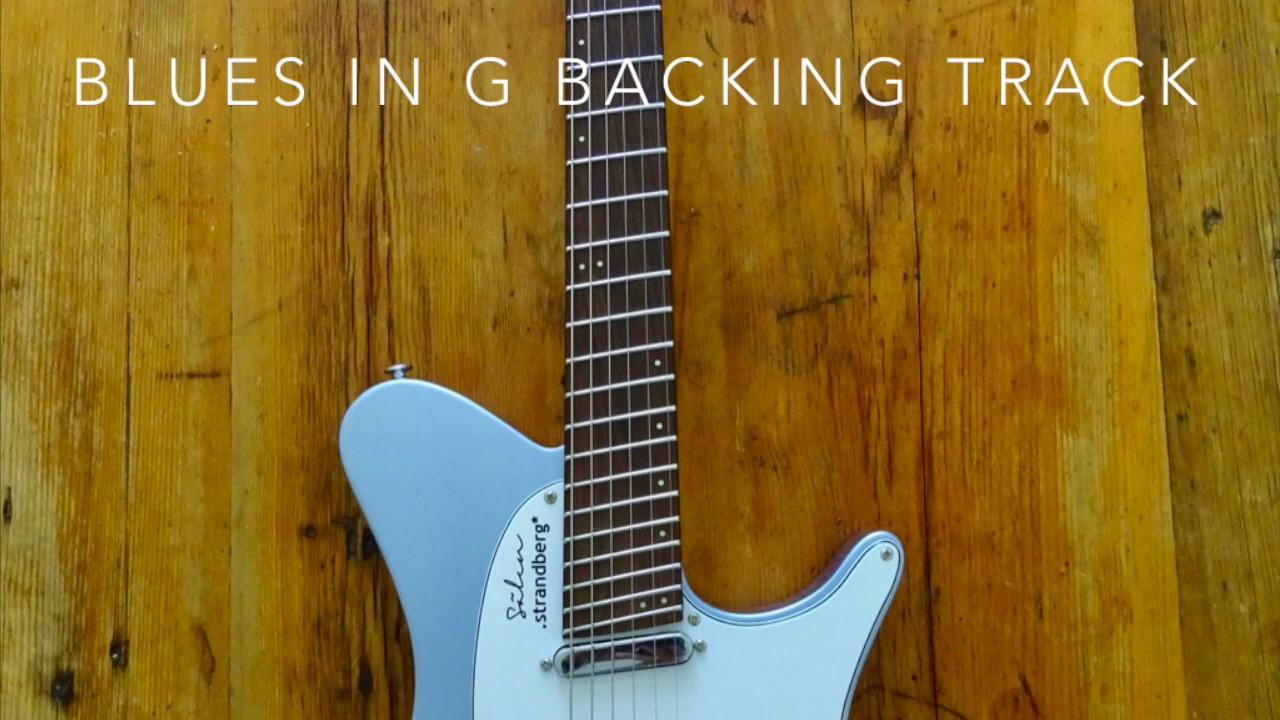 BLUES IN G BACKING TRACK - YouTube