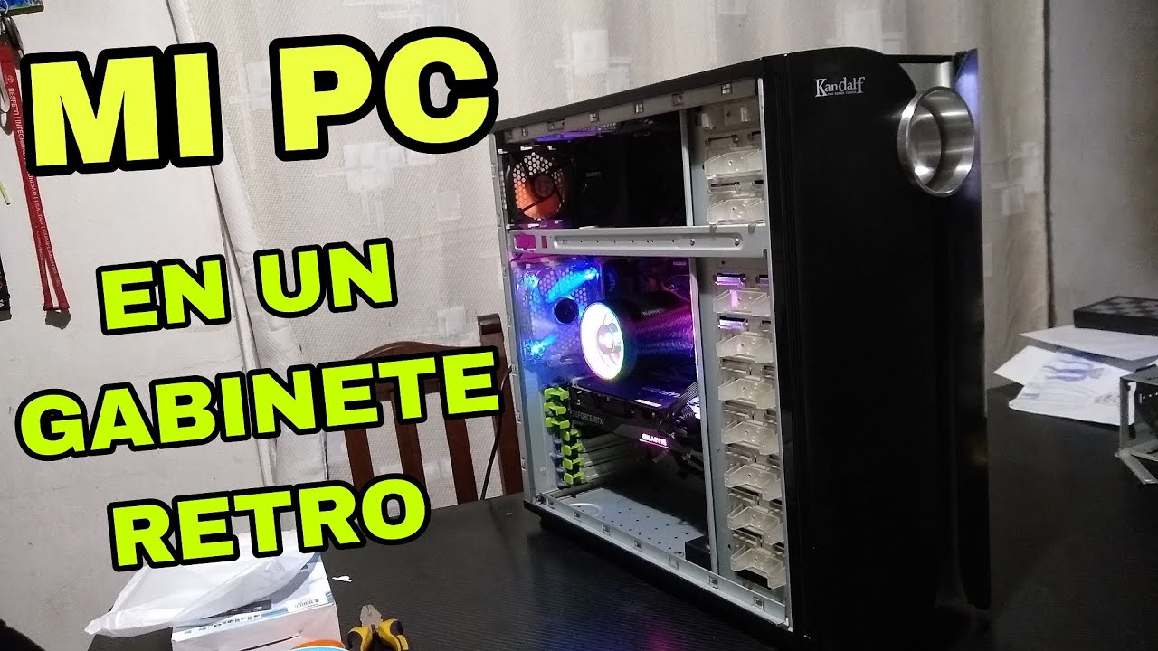 ⚙️ Monté mi PC Principal en un GABINETE retro del 2006 | Thermaltake ...