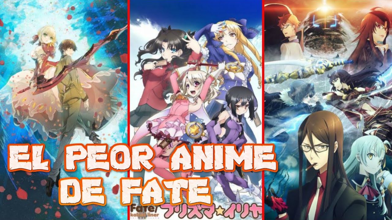EL PEOR ANIME DE FATE - YouTube