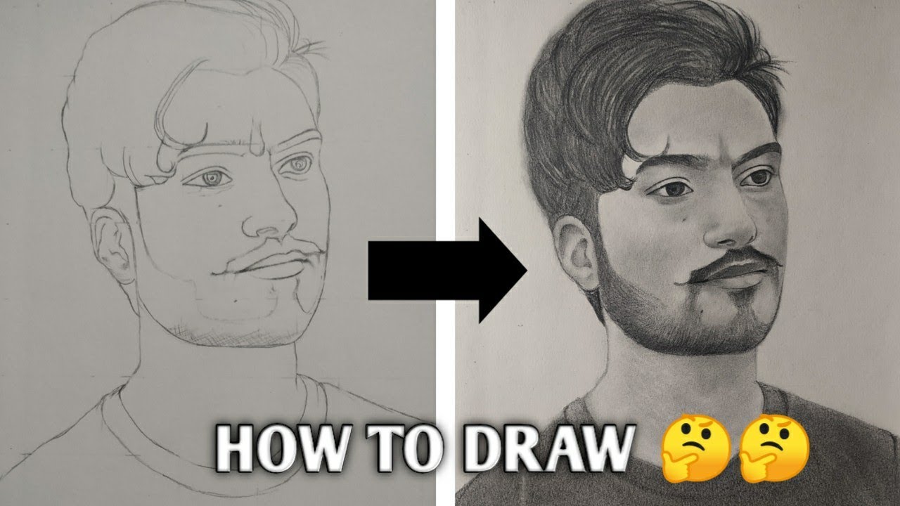 How to draw a realistic sketch ll super study owner Rahul bhiram sketch ...