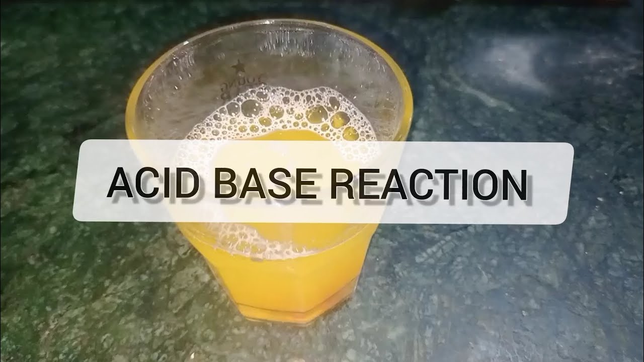 ACID BASE REACTION| EXPERIMENT 🧪| Science With Joy 😅 - YouTube