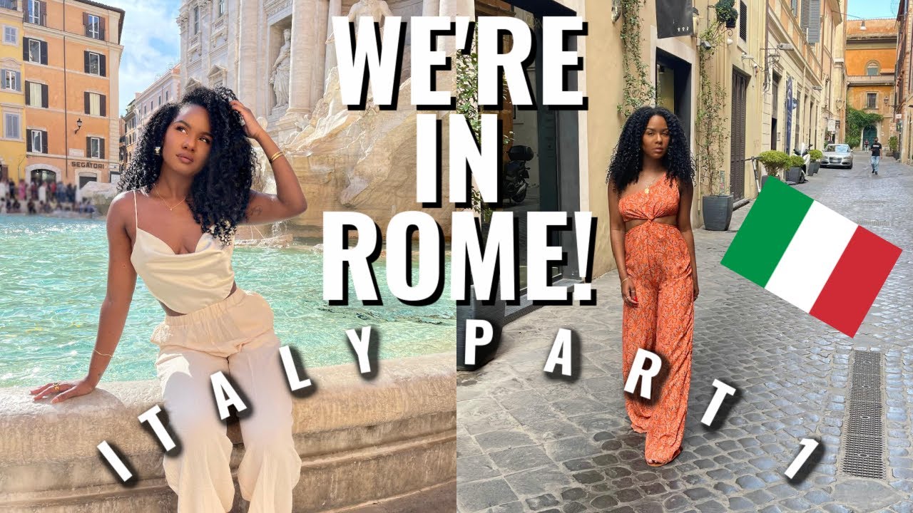 WE'RE IN ROME! ITALY PART 1 - YouTube
