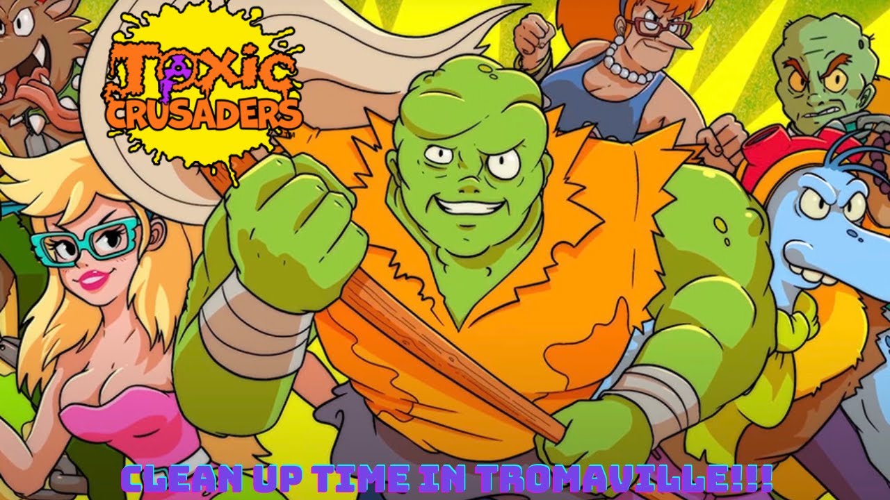 Clean Up Time in Tromaville! (Superstar Arcade:Toxic Crusaders Demo ...