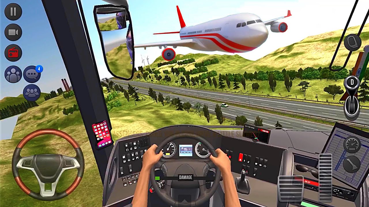 플라잉 버스 운전사들은 도로 위의 바보들 🚌 버스 시뮬레이터 궁극기 Best 2021 자동차 시뮬레이터 게임 Androidios 게임 플레이 Youtube