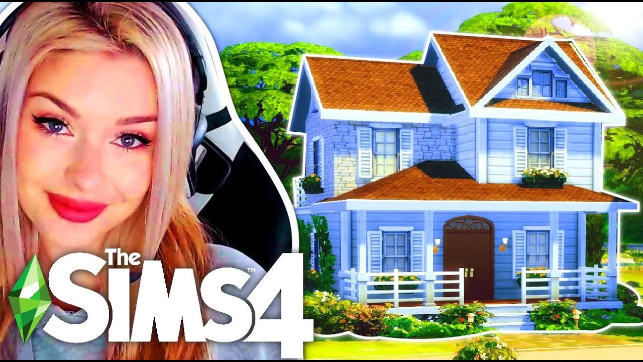 How to Build a GOOD STARTER HOUSE in The Sims 4 // Home Building ...