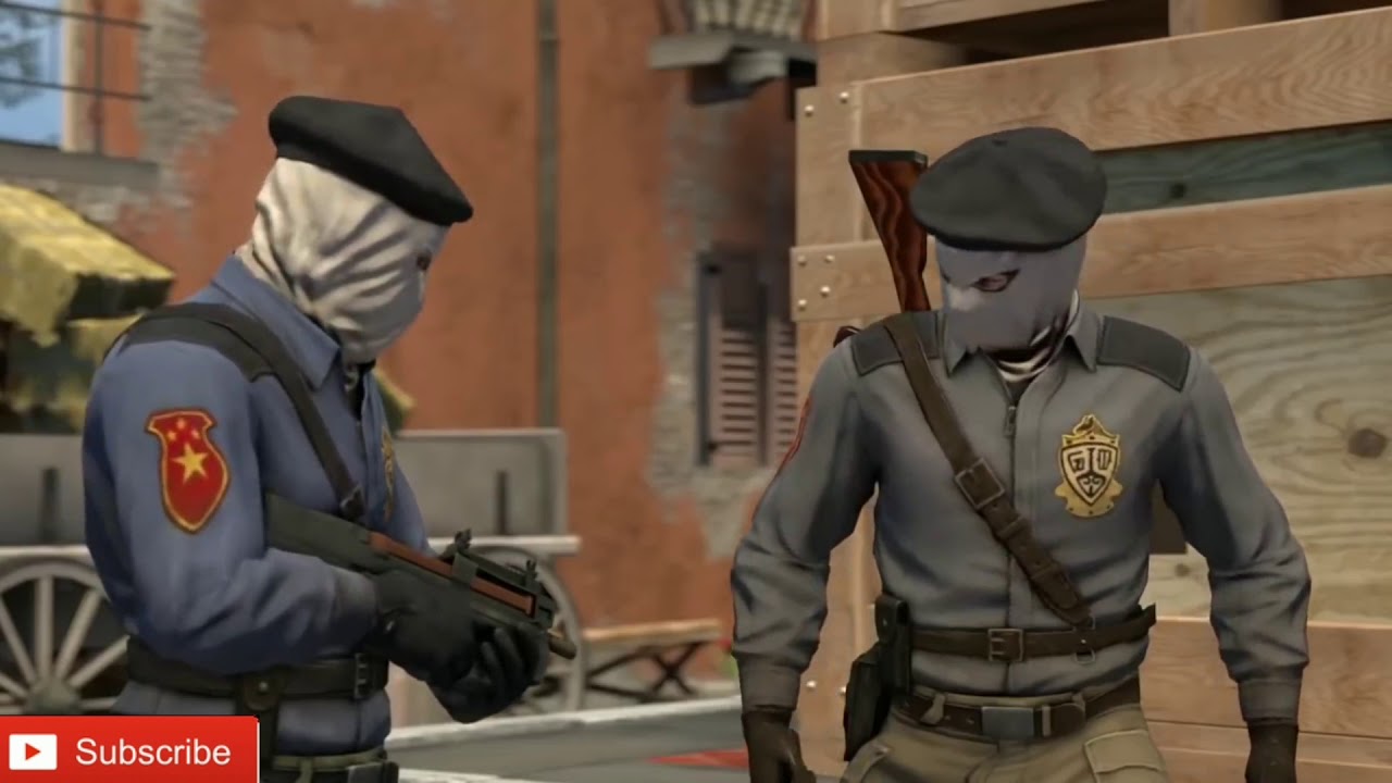 ANIMASI LUCU COUNTER STRIKE - CHICKEN DINNER!!! - YouTube