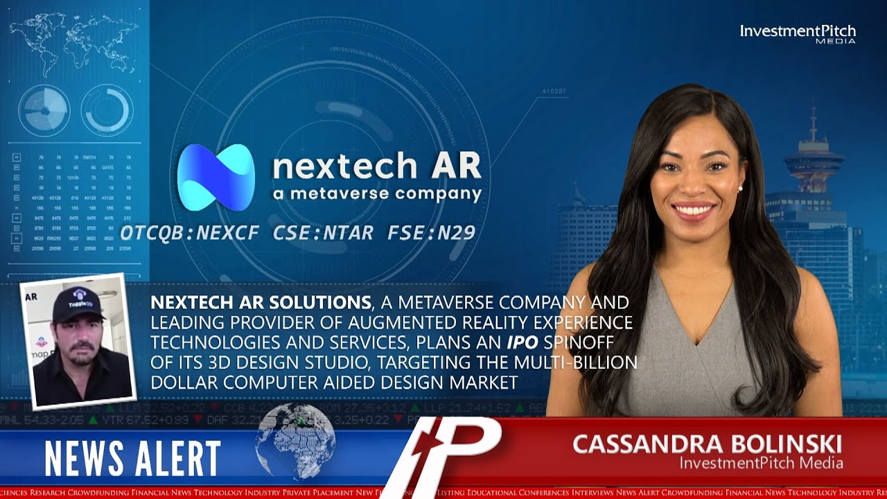 Nextech AR Solutions plans to spinoff its Toggle3D and associated assets to a subsidiary - YouTube