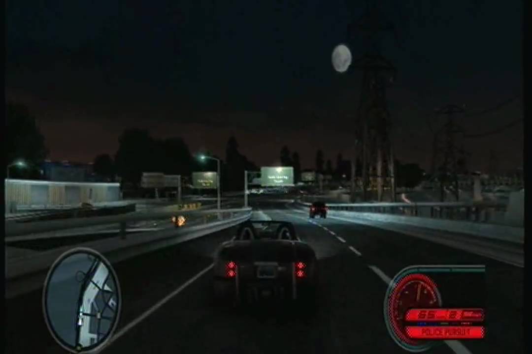 Midnight Club LA police pursuit - YouTube
