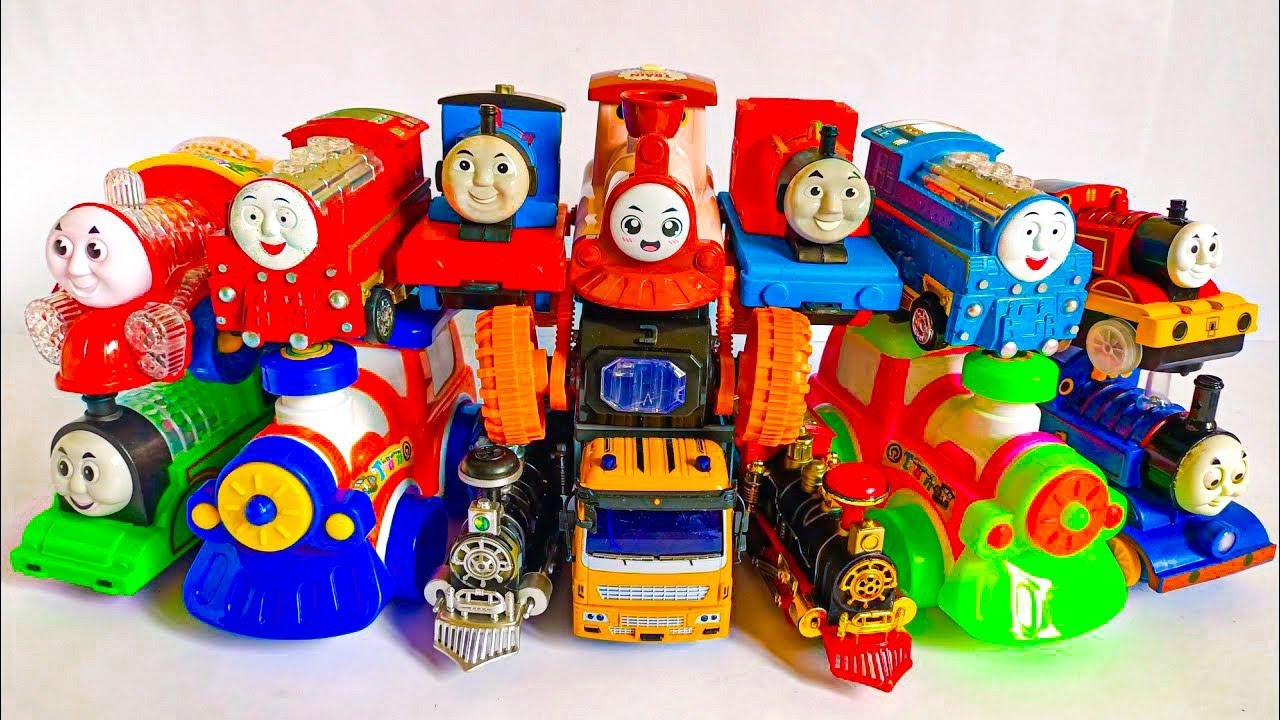 wow!! mainan kereta api Thomas and friend, kereta Thomas, dua cartoon ...