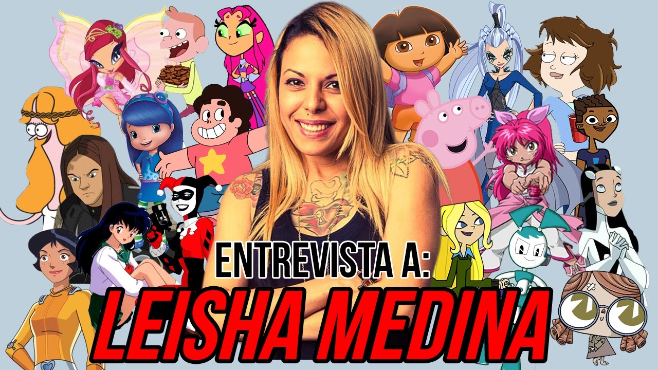 Leisha Medina - ¡Entrevistas de Fandubs! #1 - YouTube