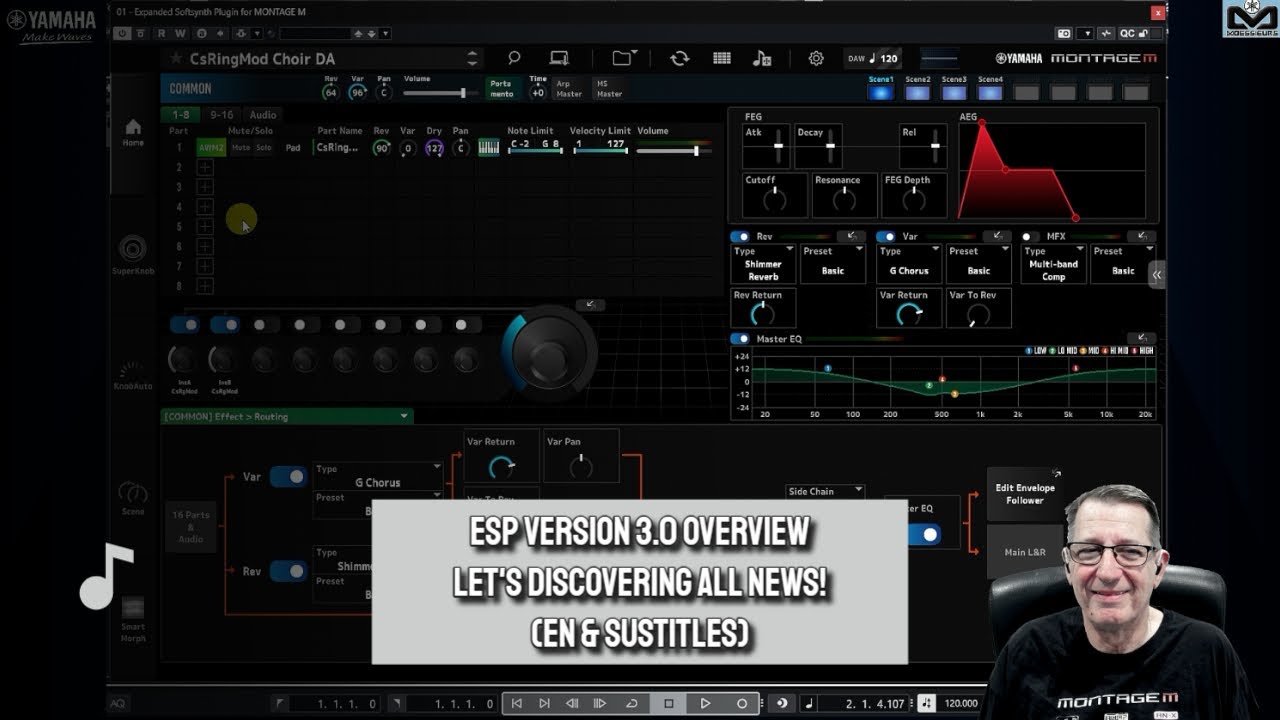 Yamaha ESP version 3.0 - Overview, let's discovering all the new ...