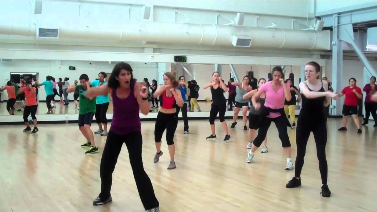 San Diego City College Cardio Kickboxing Fall 2012 #2 - YouTube