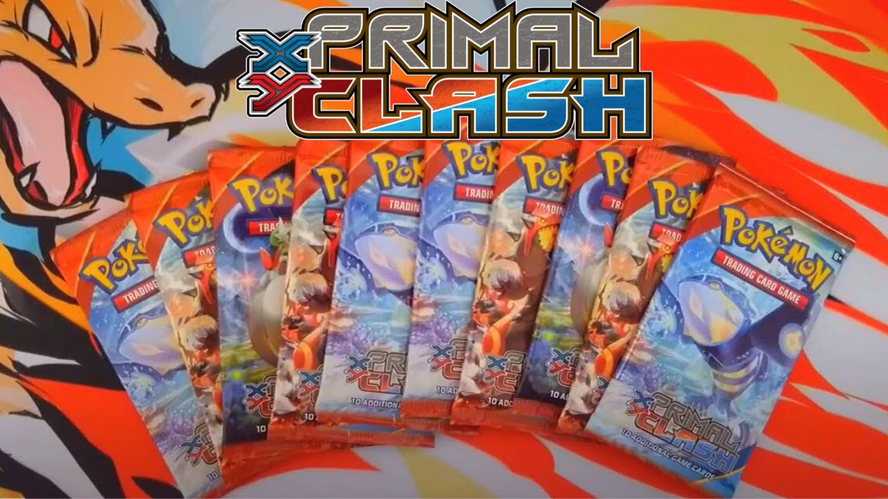 PRIMAL CLASH POKEMON BOOSTER PACK OPENING! - YouTube