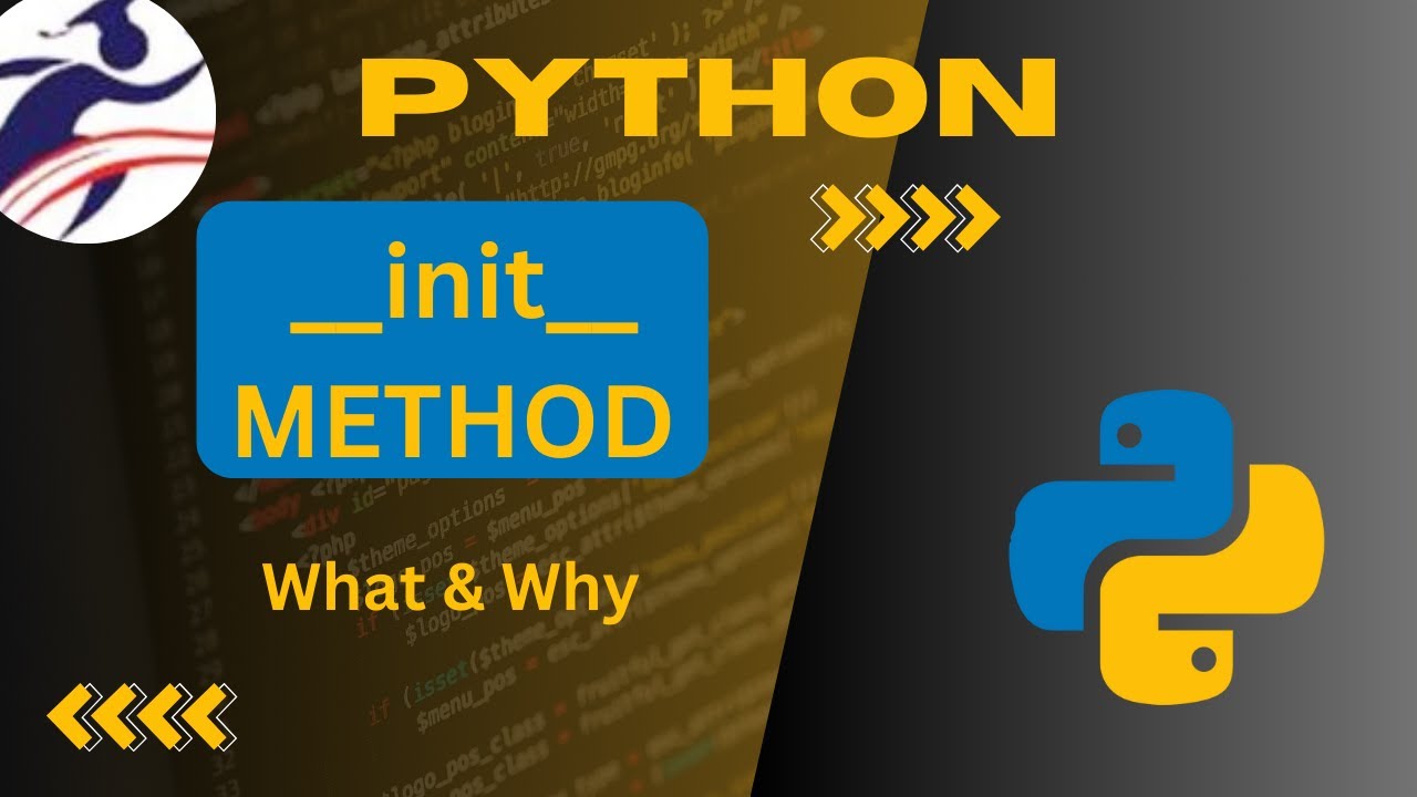 Learn Python| Classes & Objects | __init__ Method | self parameter ...