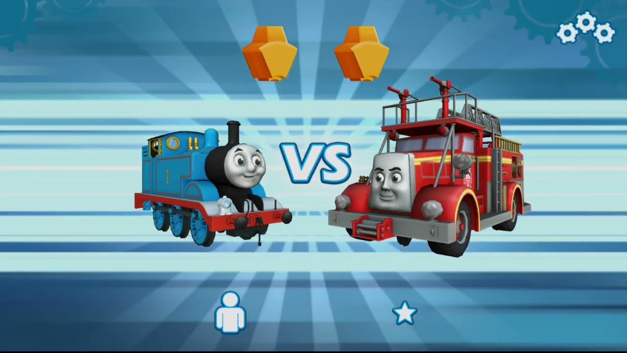 Thomas vs Flynn - Super Star Racer Who Will Win - Go Go Thomas ...