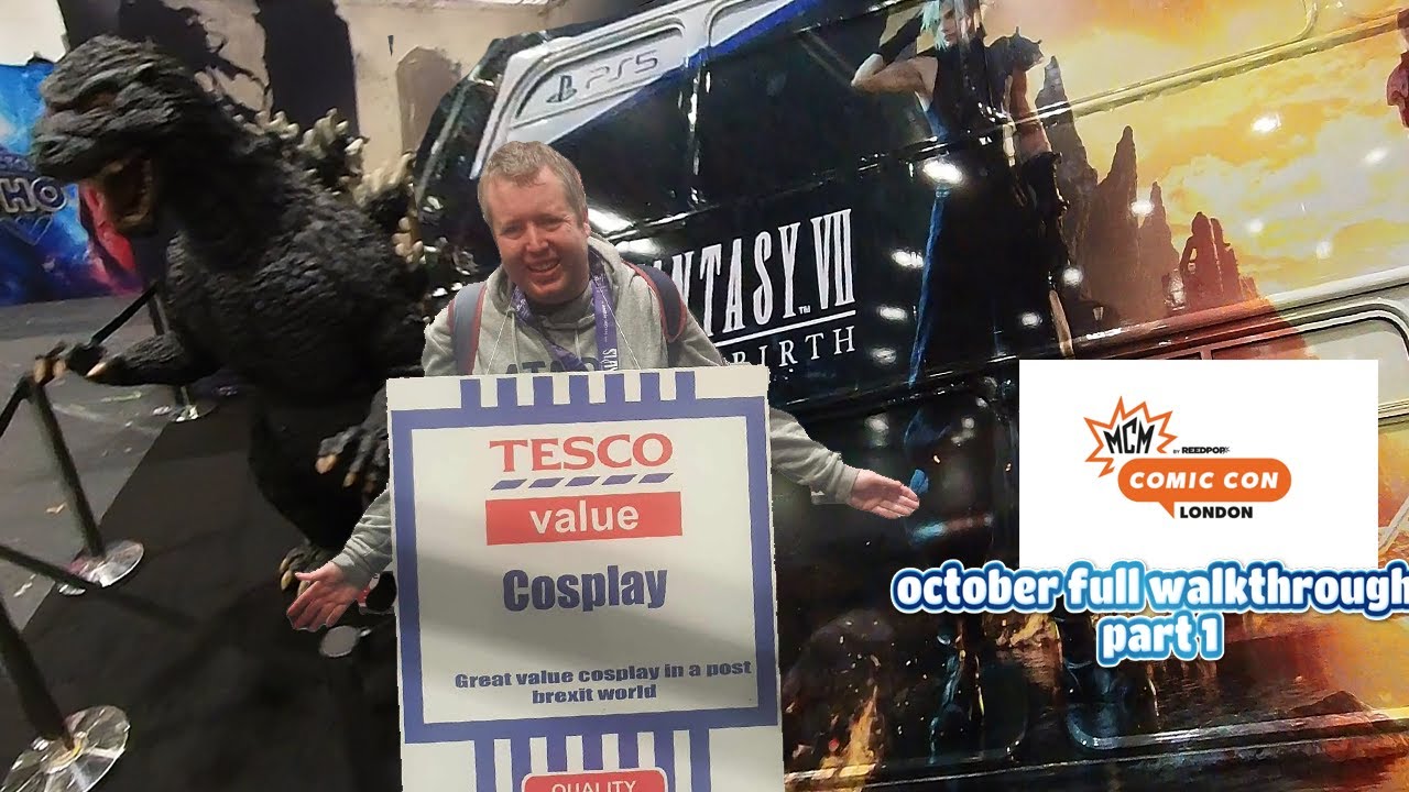 mcm comic con 2023 october full walk round part 1 - YouTube