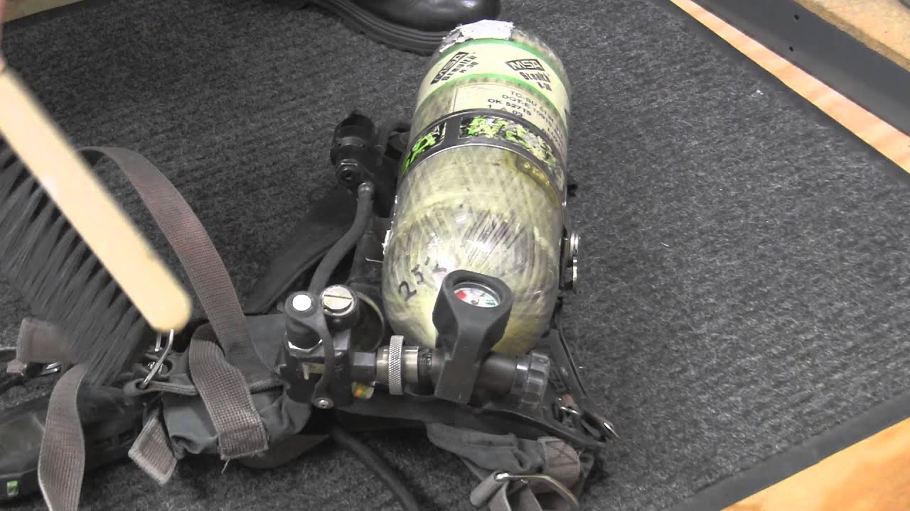 SCBA Cleaning 1 - YouTube