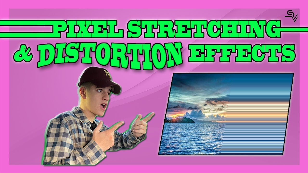 ADOBE PHOTOSHOP HOW TO AFFECTIVELY PIXEL STRETCH & USE DISTORTION AND ...