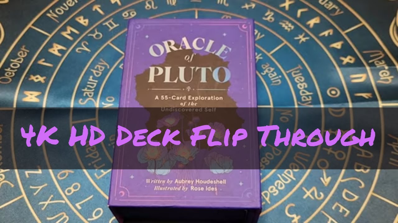 🔮ORACLE of PLUTO ️ 4K HD Deck Flip through - YouTube