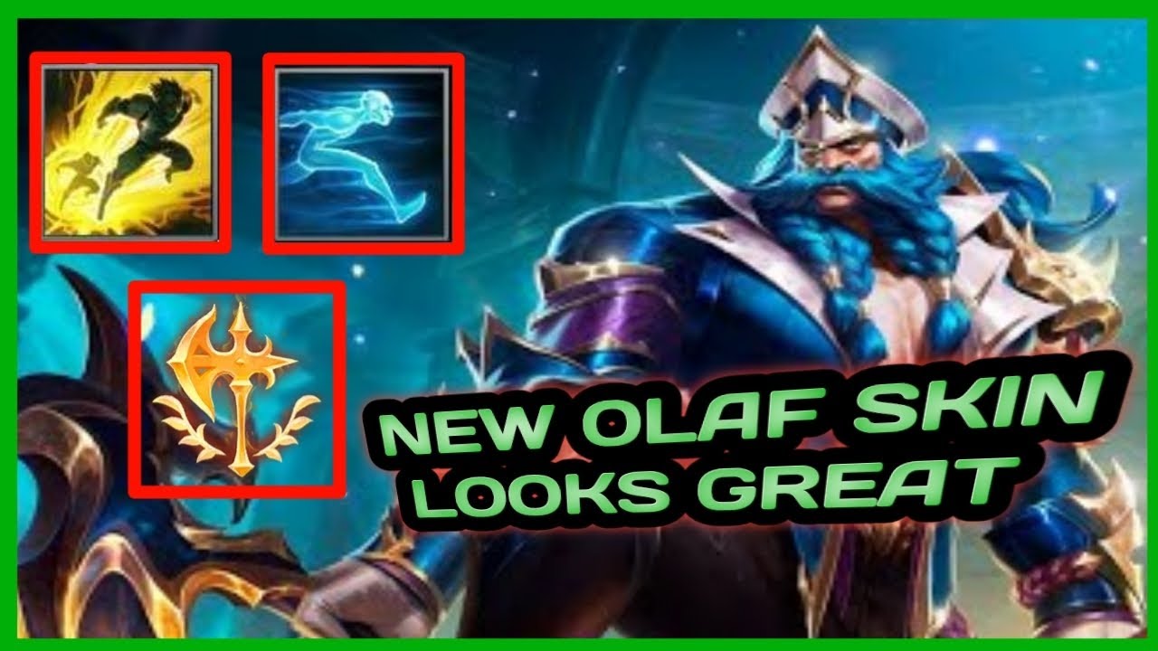 WILD RIFT OLAF GAMEPLAY NEW OLAF SKIN LOOKS GREAT S11 RANKED SOLO LANE ...