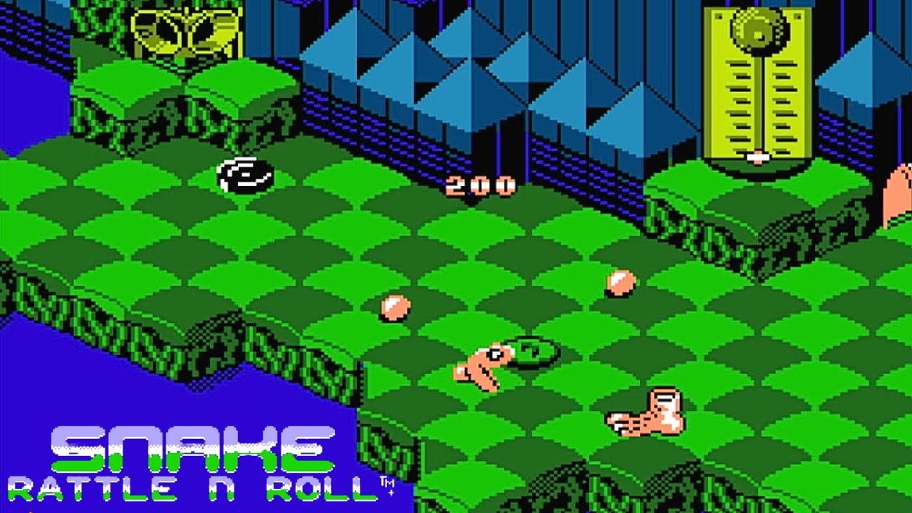 Snake Rattle 'N' Roll, Nintendo Switch Online #nes #retrogames - YouTube