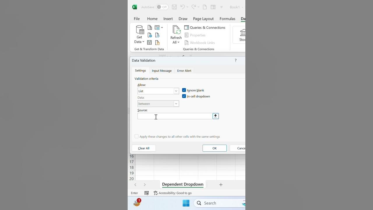 Create Dynamic Dependent Drop-Down Lists in Excel in Seconds! - YouTube