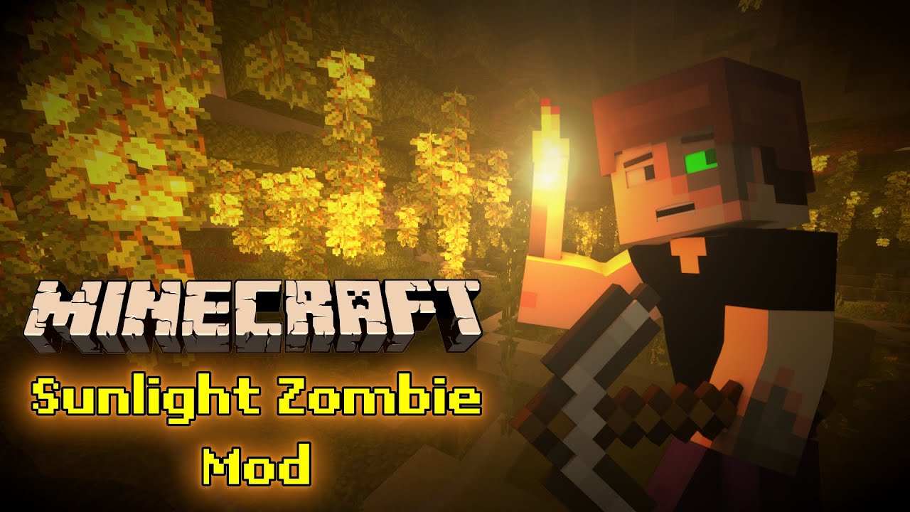 Lost Underground! - Minecraft Sunlight Zombie Mod Let's Play #3 - YouTube