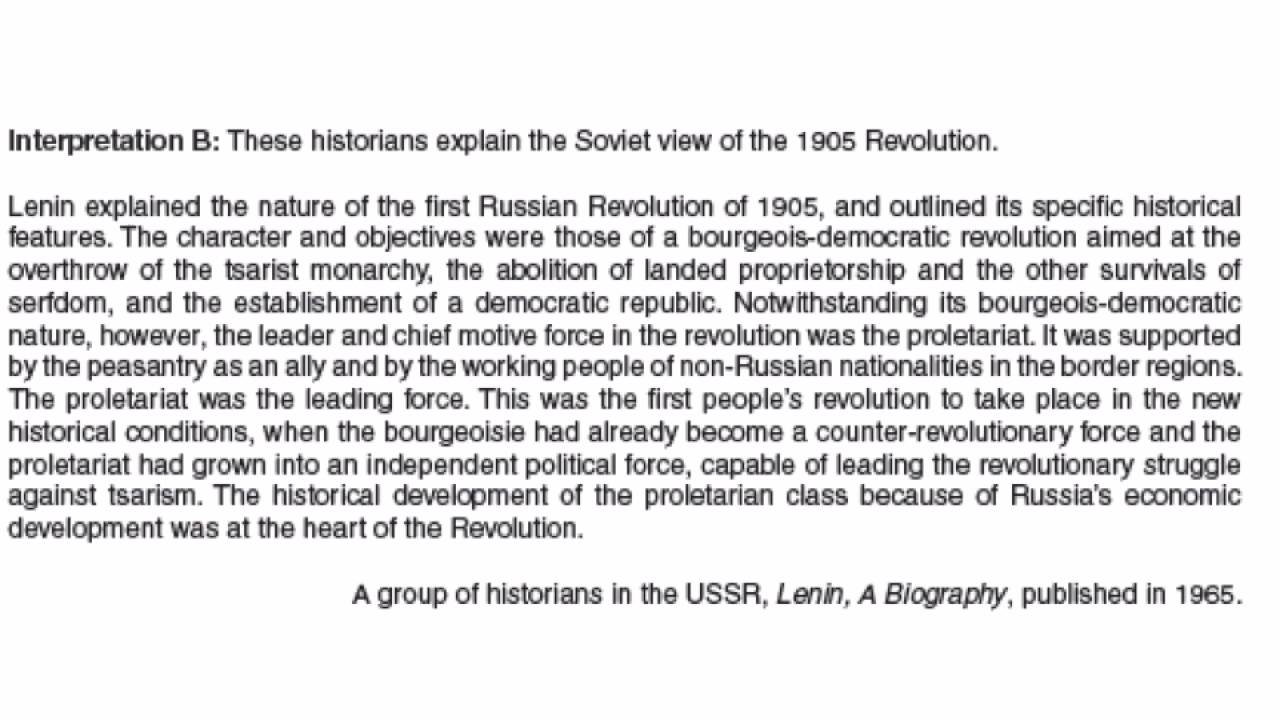 AP European Historiography V I LENIN - YouTube
