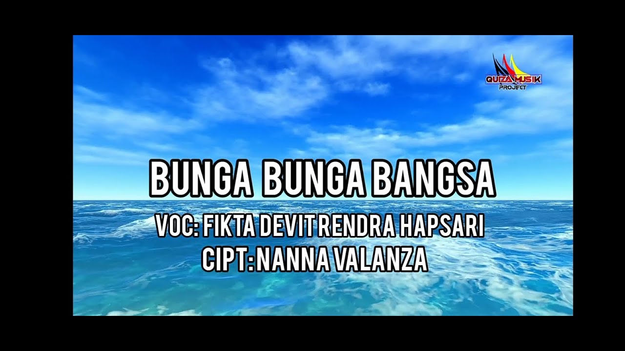 Bunga Bunga Bangsa / karaoke version minus one - YouTube