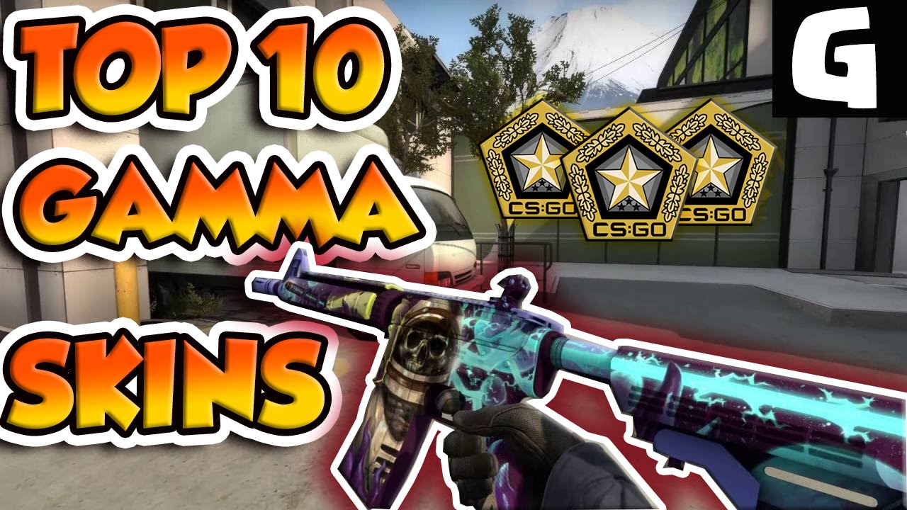 CS:GO TOP 10 Gamma Skins - YouTube