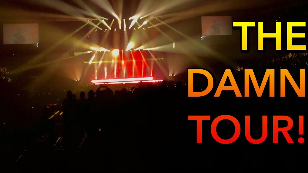 Vlog 11: Kendrick Lamar, Travis Scott, DRAM "The Damn Tour" - YouTube
