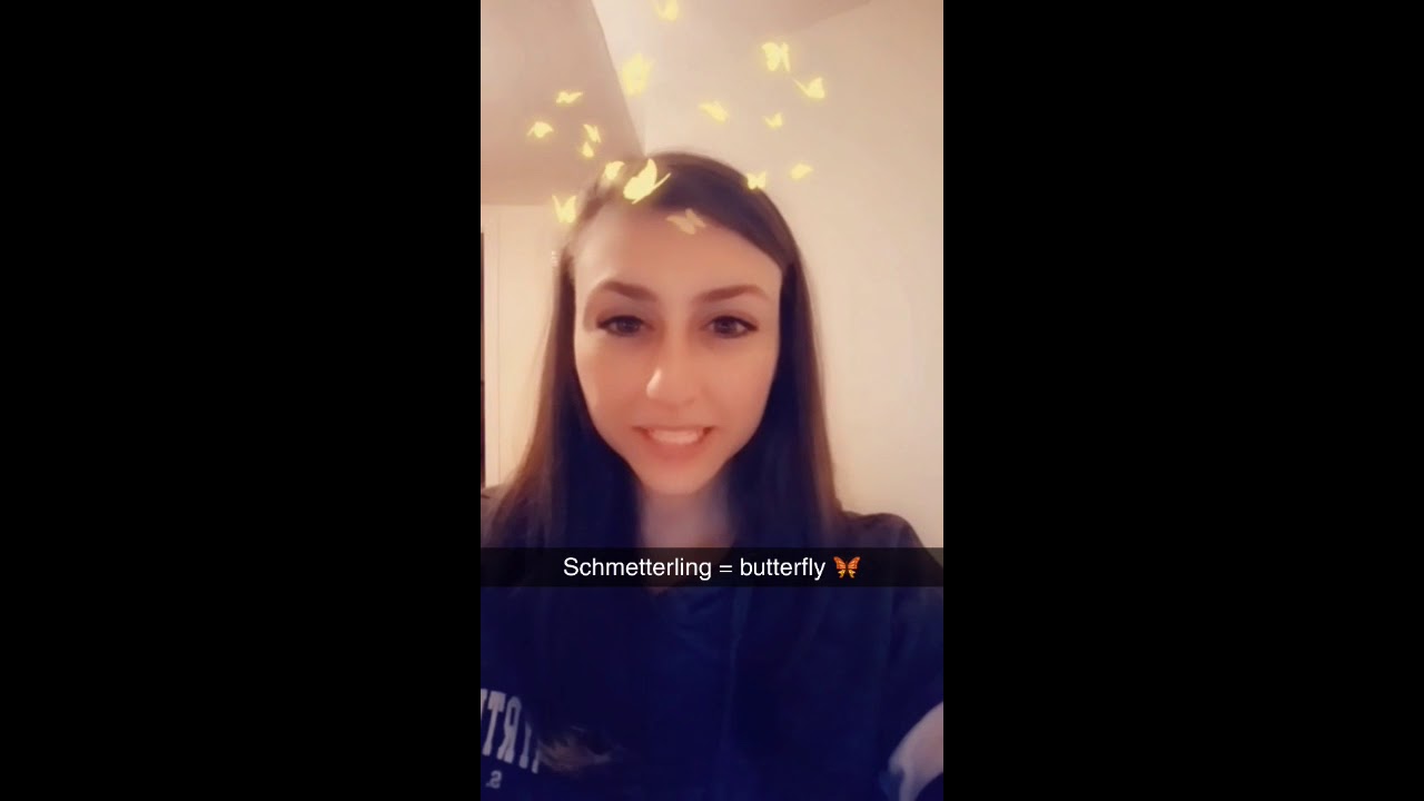 Learn German with Courtney using SnapChat - YouTube