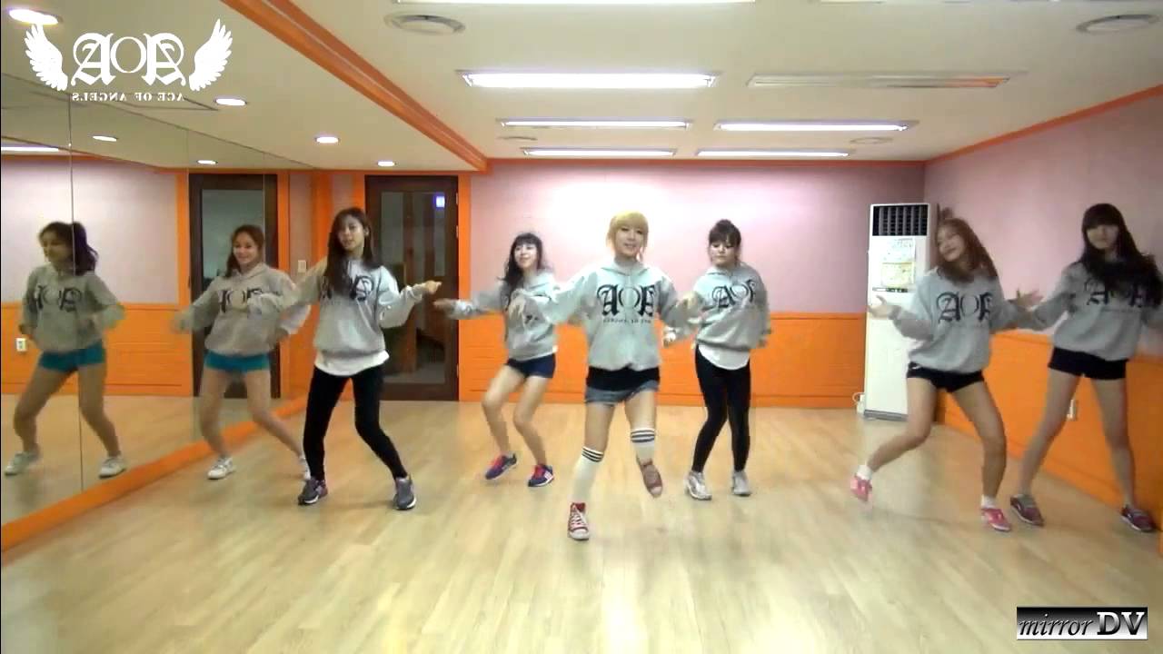 AOA - Get Out (dance practice) mirrorDV - YouTube