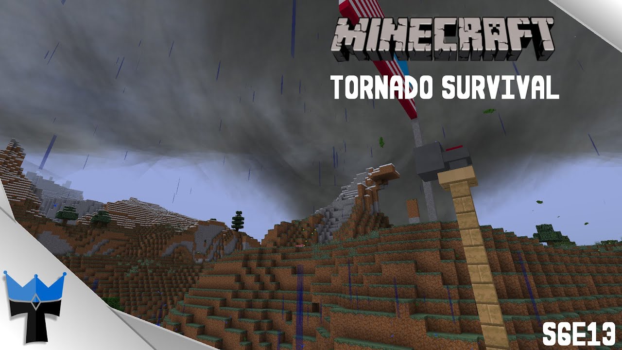Minecraft Tornado Survival S6E13: TOTAL DESTRUCTION - YouTube